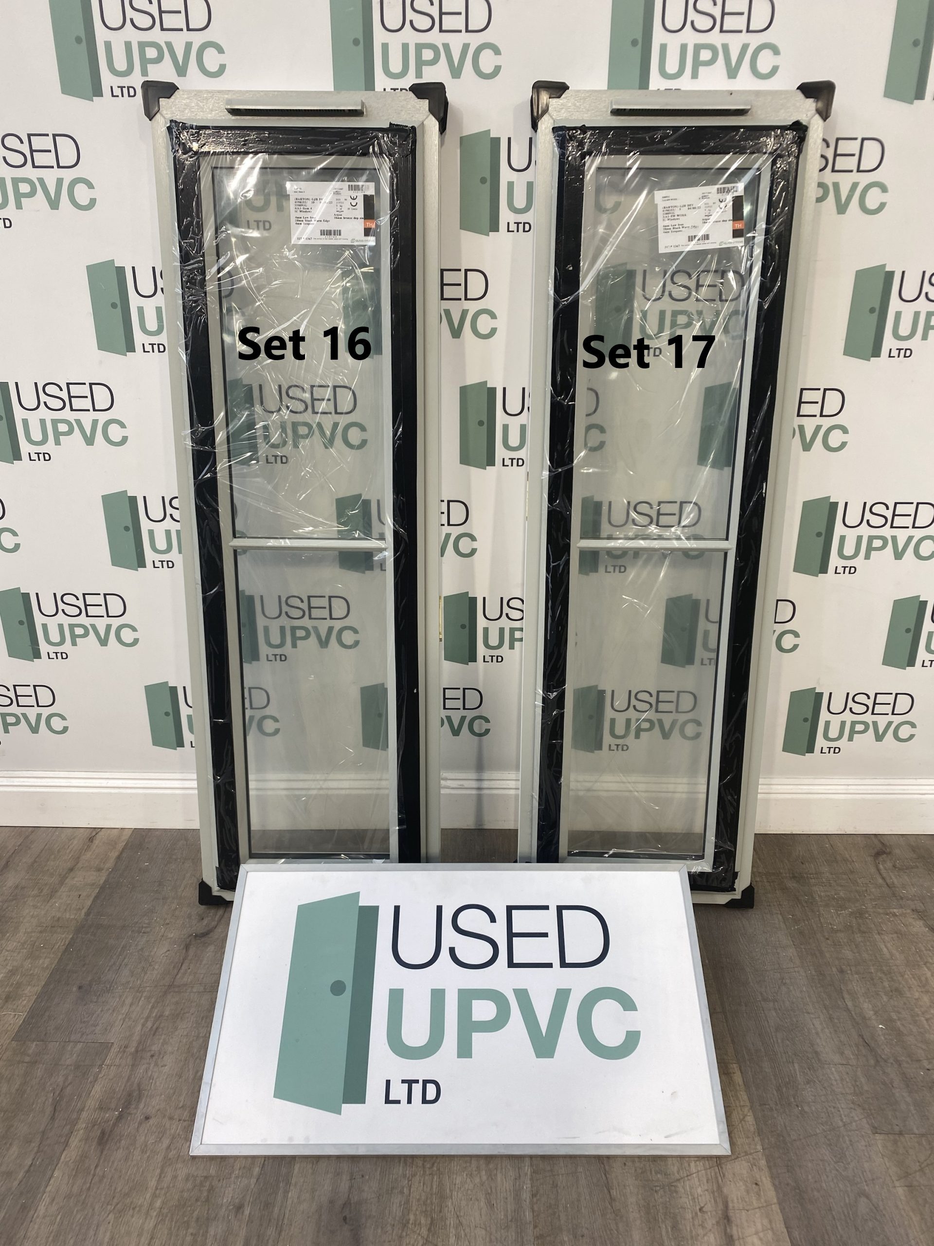 Eurocell Upvc Pvcu Window Grey Fixed Georgian Bars External Exterior ...