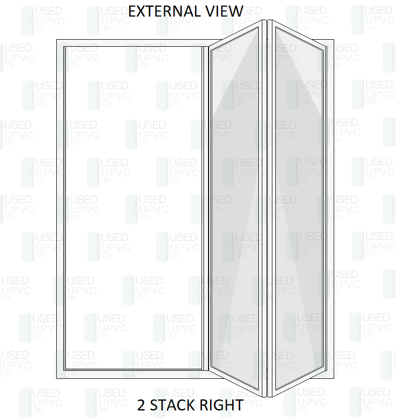 Aluminium Anthracite Grey (RAL 7016) Bi-Folding Doors | Green doors