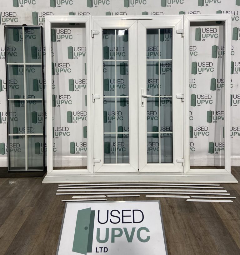 Spectus Upvc White French Doors | Green doors