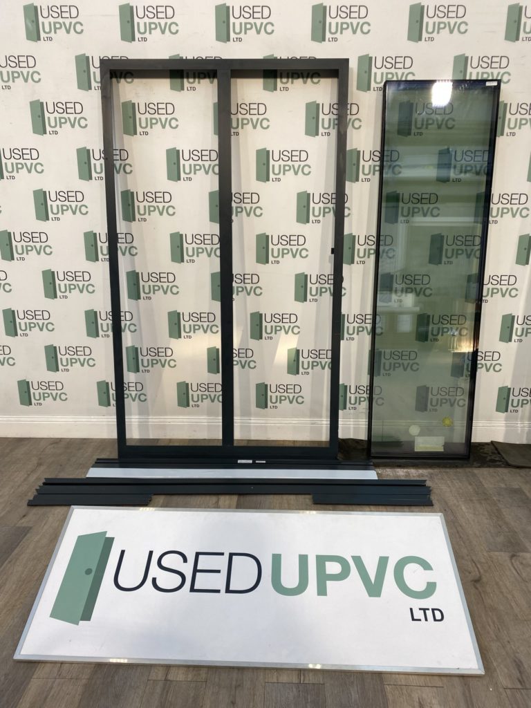 Origin Aluminium Anthracite Grey (RAL 7016) Fixed Window | Green doors