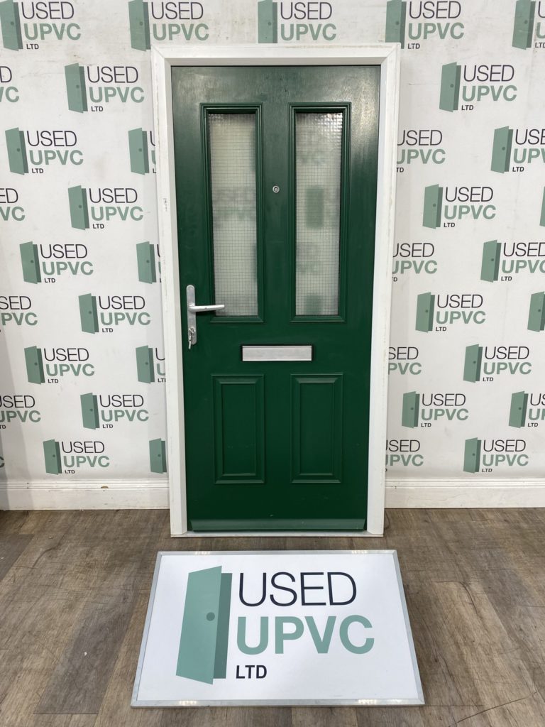 Masterdor Wooden Green Front Fire Door | Green doors