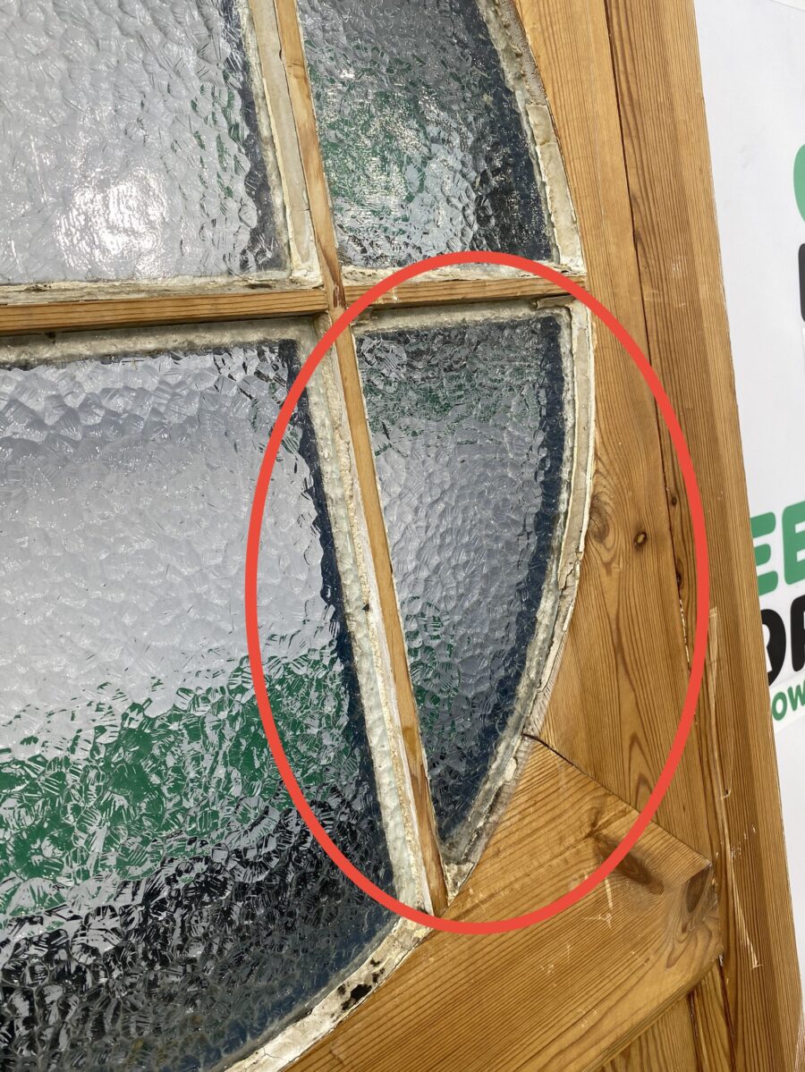 Wooden Timber Front Door Replica 1930s External Exterior Single Glazed ...