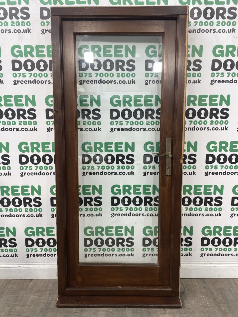 Hardwood Back Door | Green doors