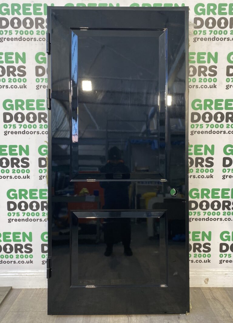 Banham Security Aluminium Back Door | Green doors