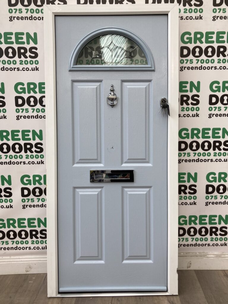 Blue Composite Front Door | Green doors