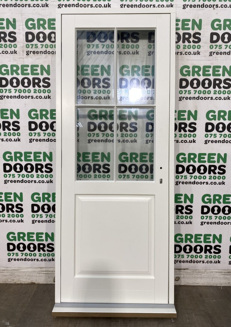 'Super High Quality' Wooden Back Door | Green doors