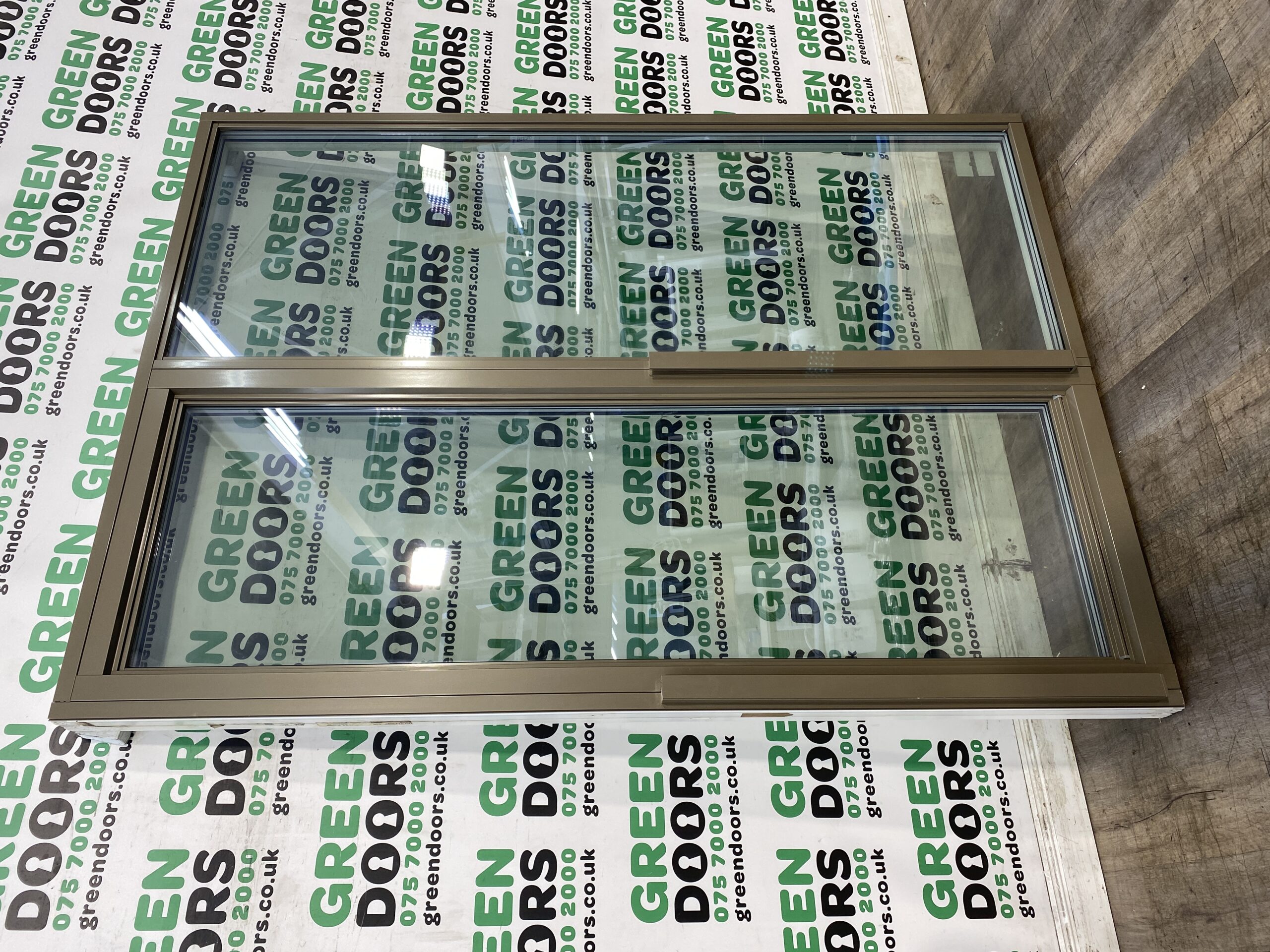 'Super High Quality' Back Door | Green doors