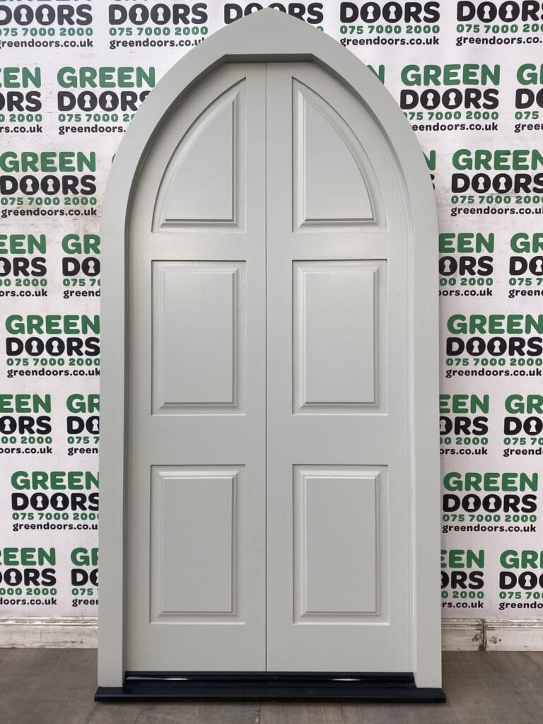 'Super High Quality' Wooden Front door | Green doors