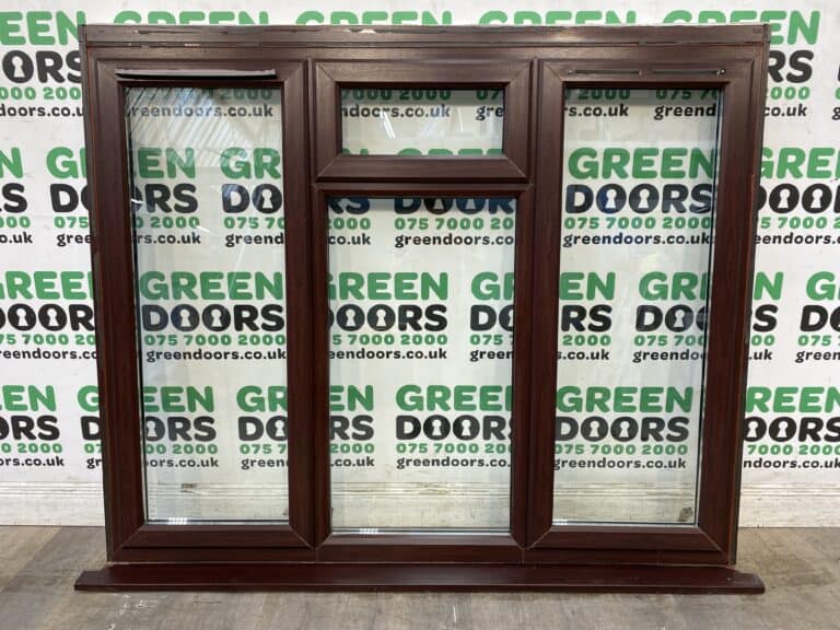 Rosewood UPVC Casement window | Green doors
