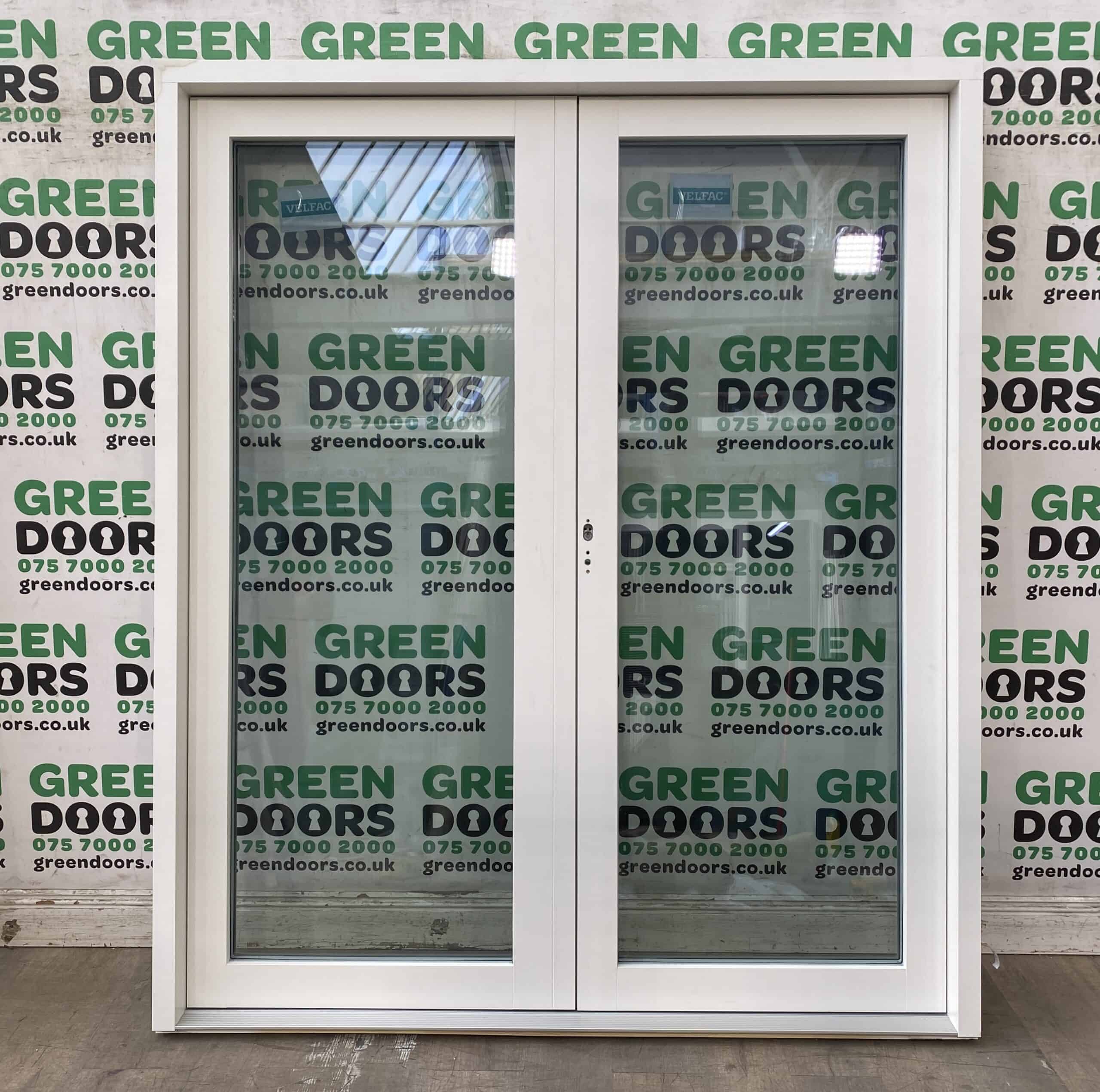 VELFAC French Doors | Green doors