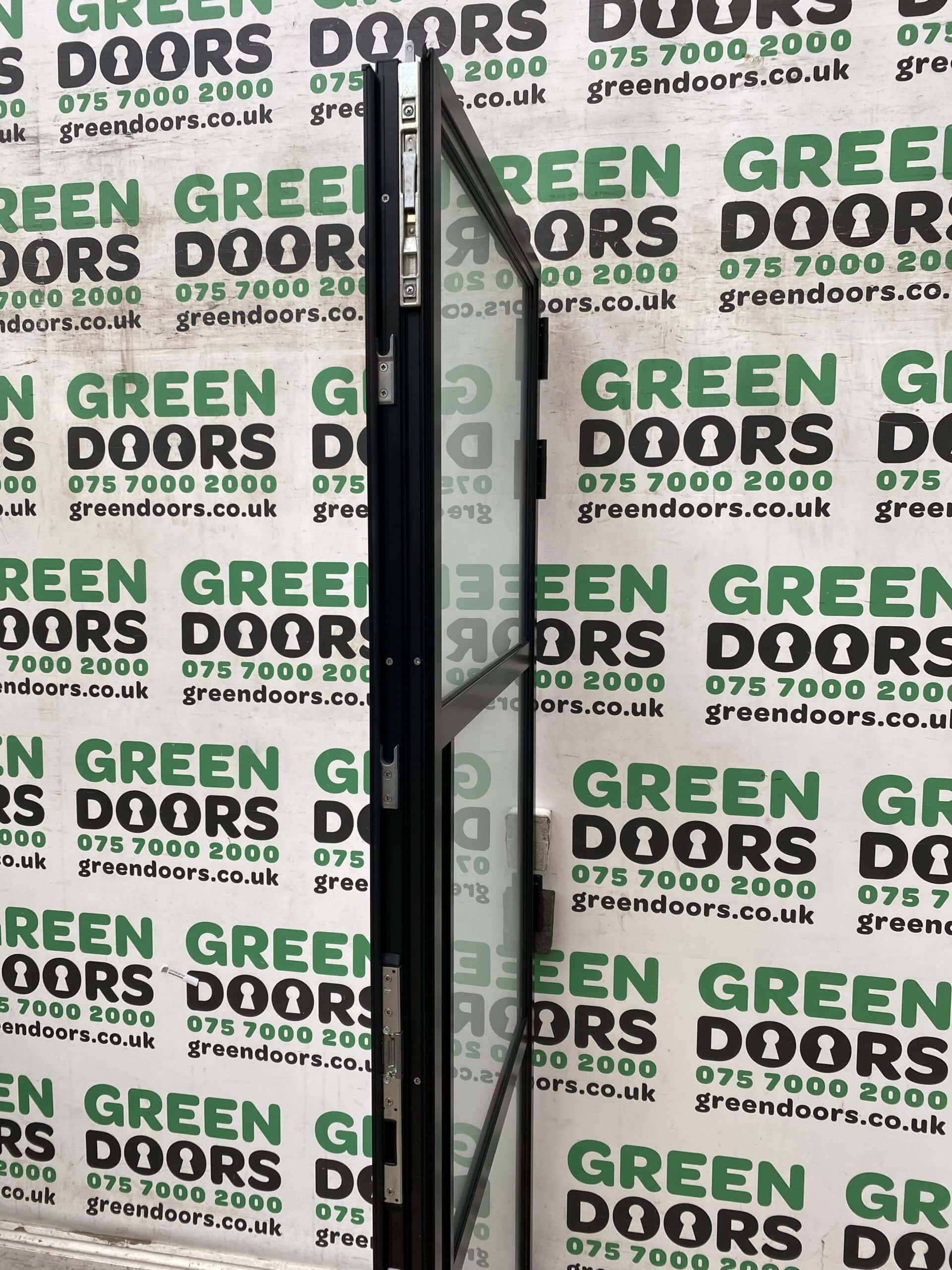 Alitherm Heritage French Doors | Green doors