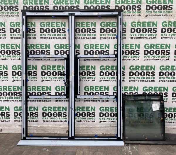 Alitherm Heritage French Doors | Green doors