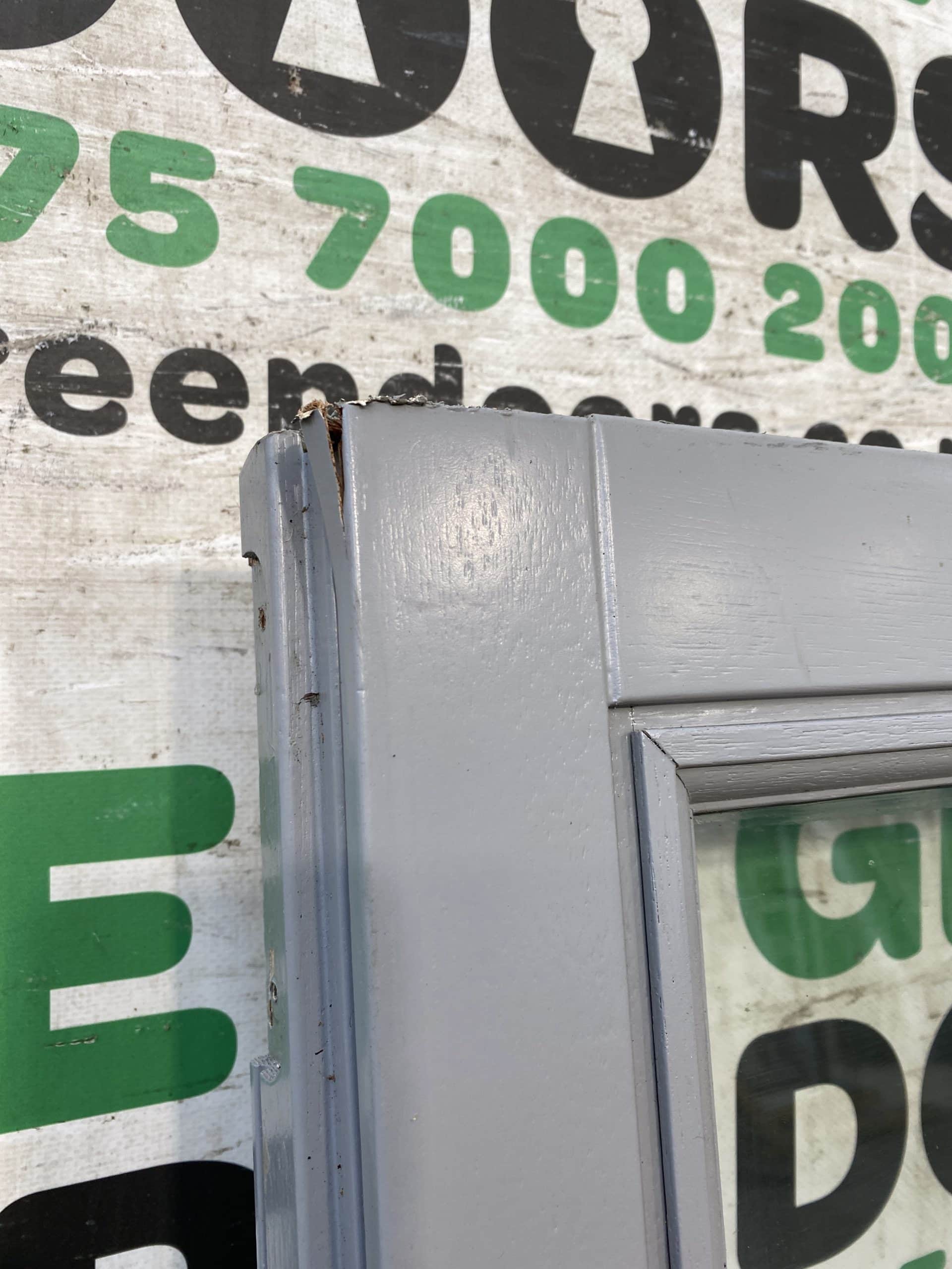 Grey Wooden Fixed window/ French Doors/ Bifolds | Green doors